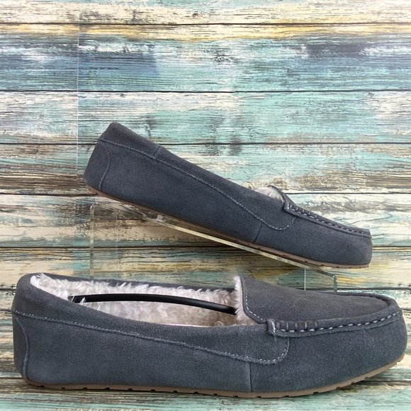 stars above | Shoes | Stars Above Target Gemma Gray Suede Moccasin ...